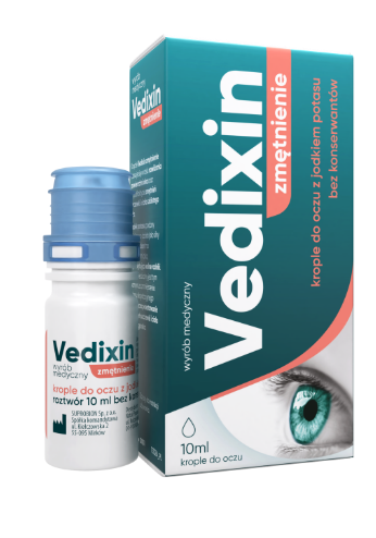 Vedixin Zmętnienie, krople do oczu, 10 ml - Apteka Dla Rodziny