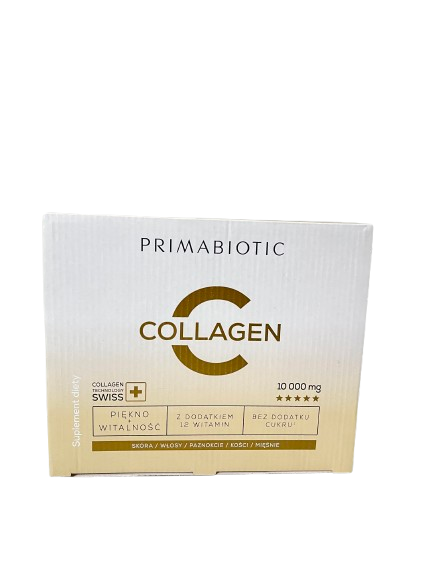 Primabiotic Collagen 10 000 mg, płyn, 30 x 30 ml - Apteka Dla Rodziny