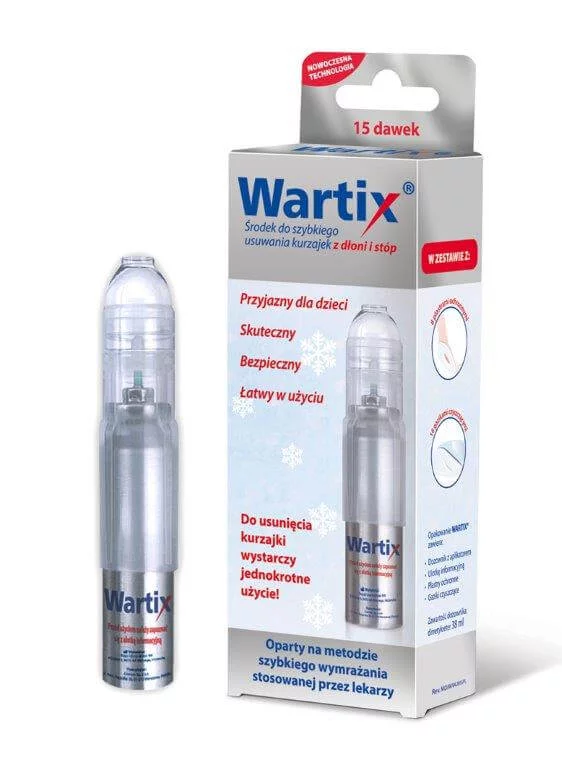 Wartix, aerozol do wymrażania kurzajek, 38 ml - Apteka Dla Rodziny