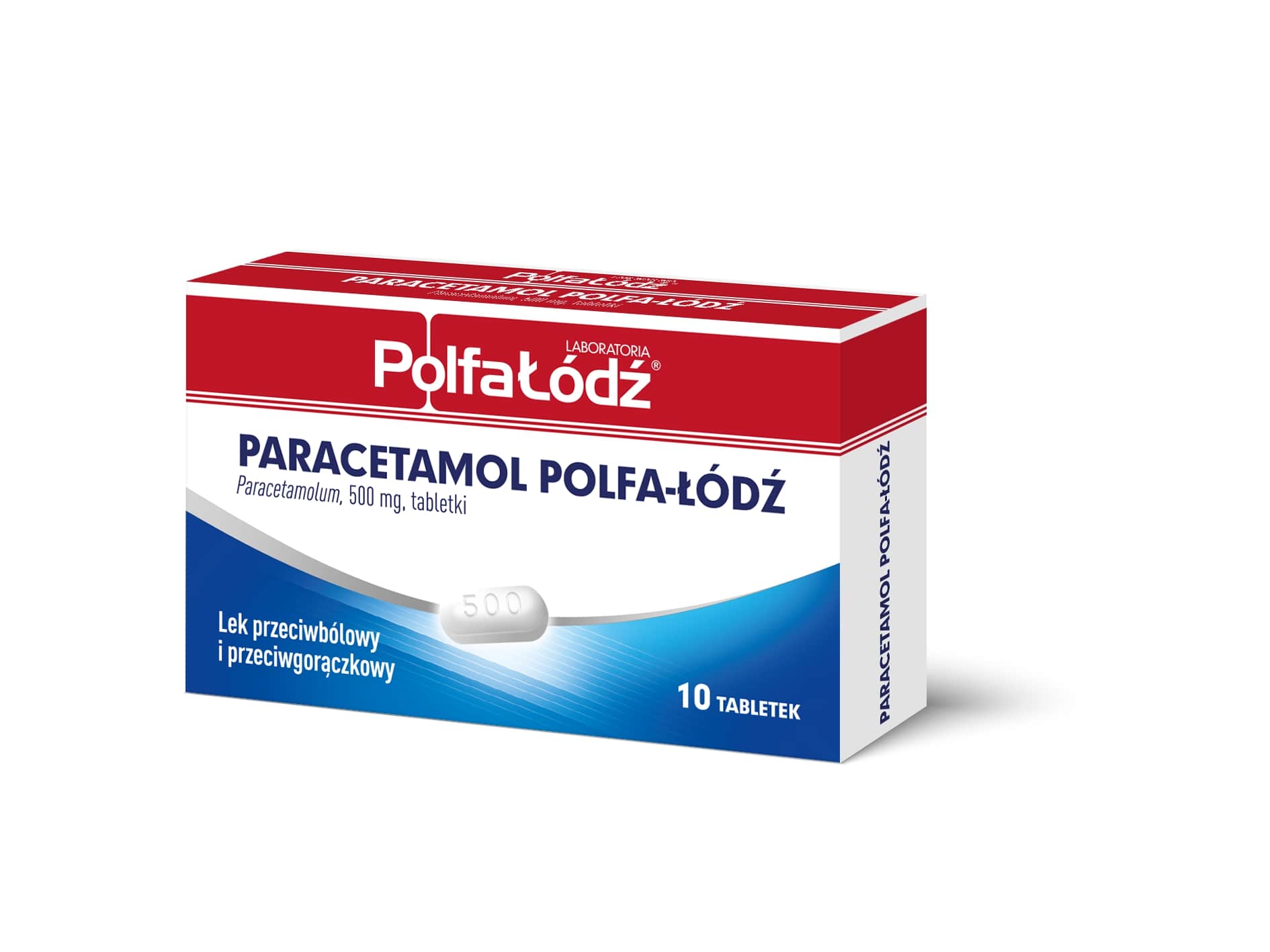 Laboratoria PolfaŁódź Paracetamol 500 mg, tabletki przeciwbólowe i ...