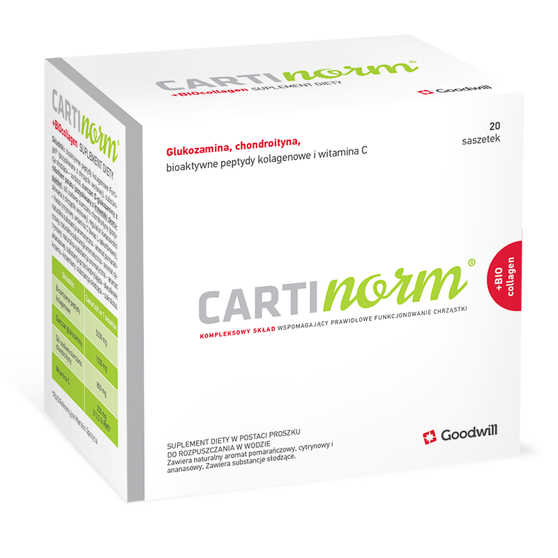 CARTINORM + BIOcollagen, 20 saszetek - Apteka Dla Rodziny