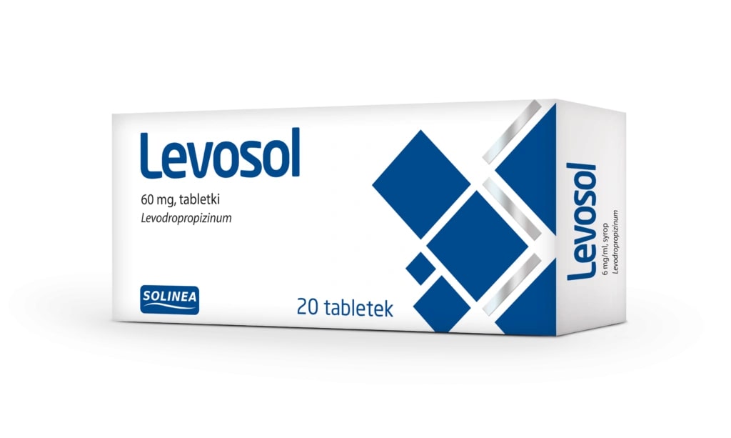 Levosol , tabletki na suchy kaszel, 20 szt. - Apteka Dla Rodziny