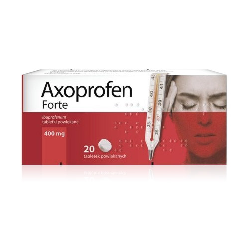 Axoprofen Forte 400 mg, tabletki o działaniu przeciwbólowym i ...