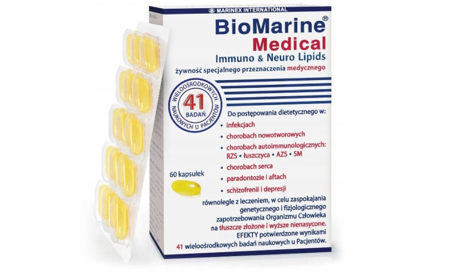 BioMarine Medical Immuno & Neuro Lipids, kapsułki 60 szt. - Apteka Dla ...