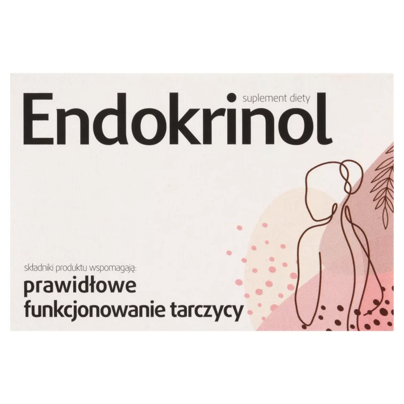 Endokrinol, tabletki ze składnikami wspomagającymi prawidłowe ...