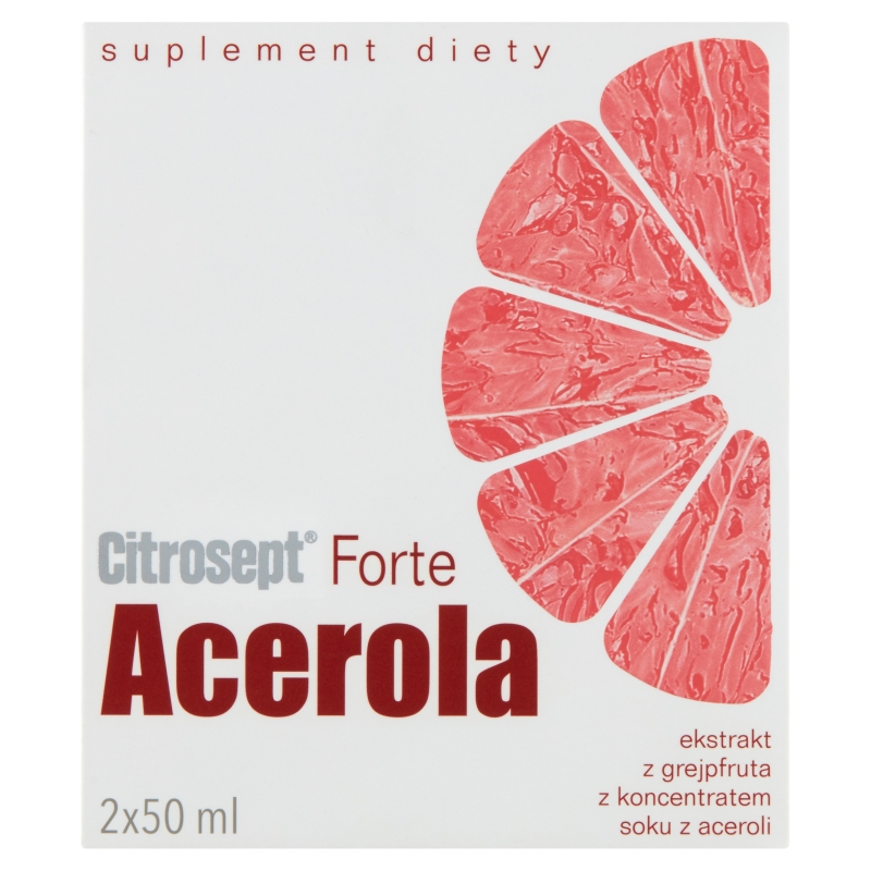 Citrosept Forte Acerola , krople z ekstraktem z grejpfruta i ...