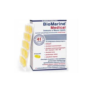 BioMarine Medical Immuno & Neuro Lipids, kapsułki 60 szt. - Apteka Dla ...