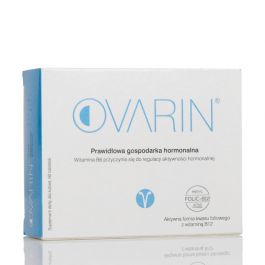Ovarin, tabletki ze składnikami wspomagającymi utrzymanie prawidłowej ...